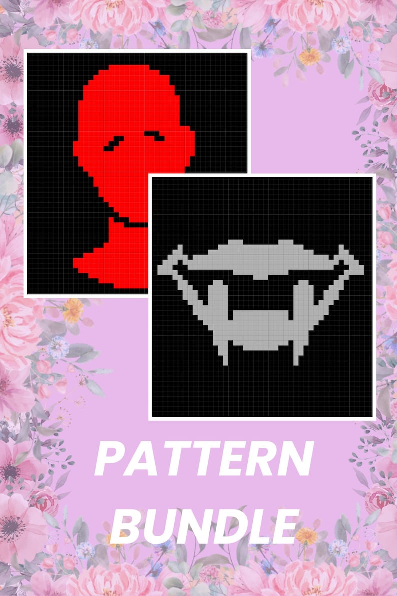 PATTERN BUNDLE - BG3 Inspired Bloodless & Happy Crochet Tapestry ...