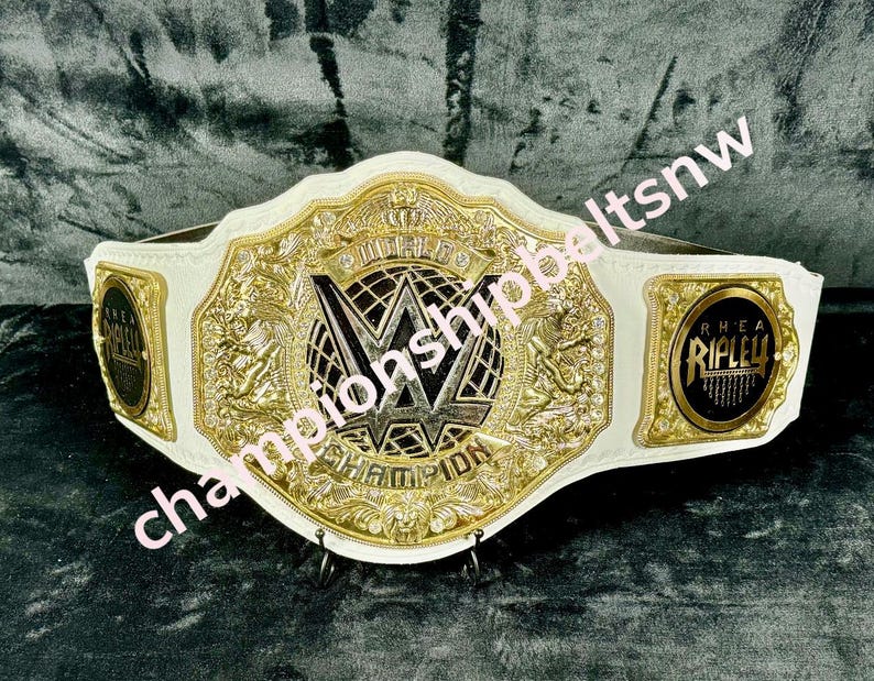 NEW 6MM Die-cast Rhea Ripley World Heavyweight Wrestling Championship ...