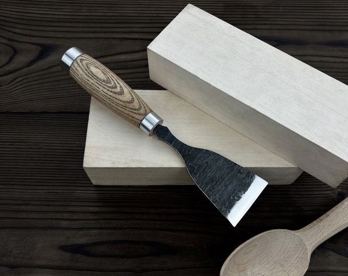 Wood Carving Chisel Set 8 PCS. Hand Forged Straight Chisels ...