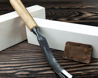 Hand Forged Bent Gouges. Spoon Carving Gouges. Wood Carving Tools. Bowl ...