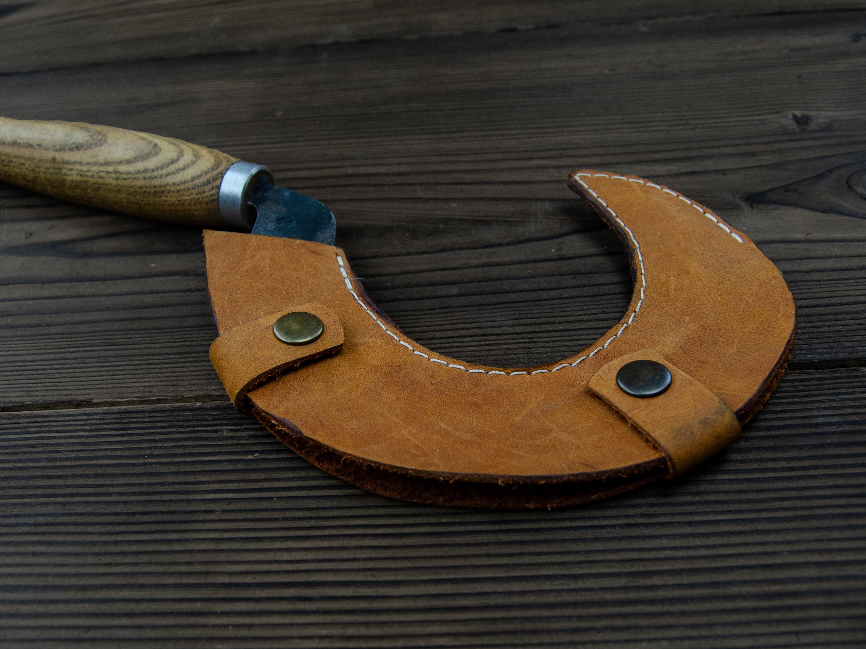 Small Hand Forged Sickle. Harvest Crops and Clear Overgrowth. Garden ...