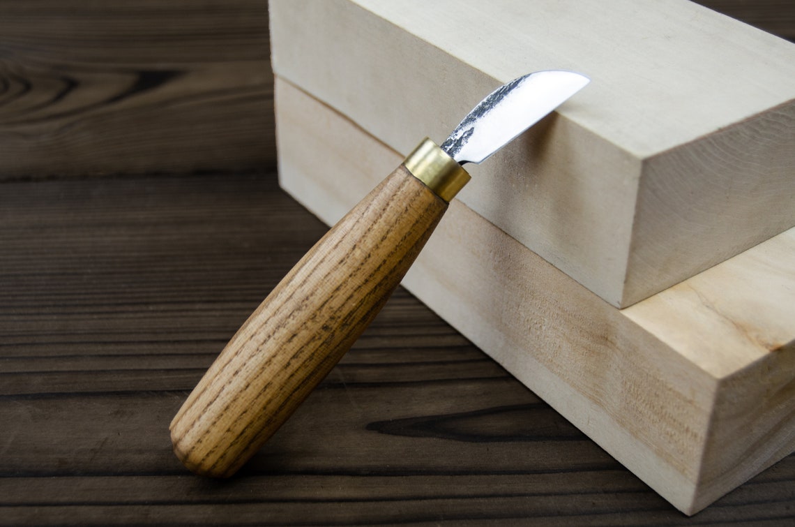 Hand Forged Chip Carving Knife. Perfect for Chip Carving, Spoon, and ...