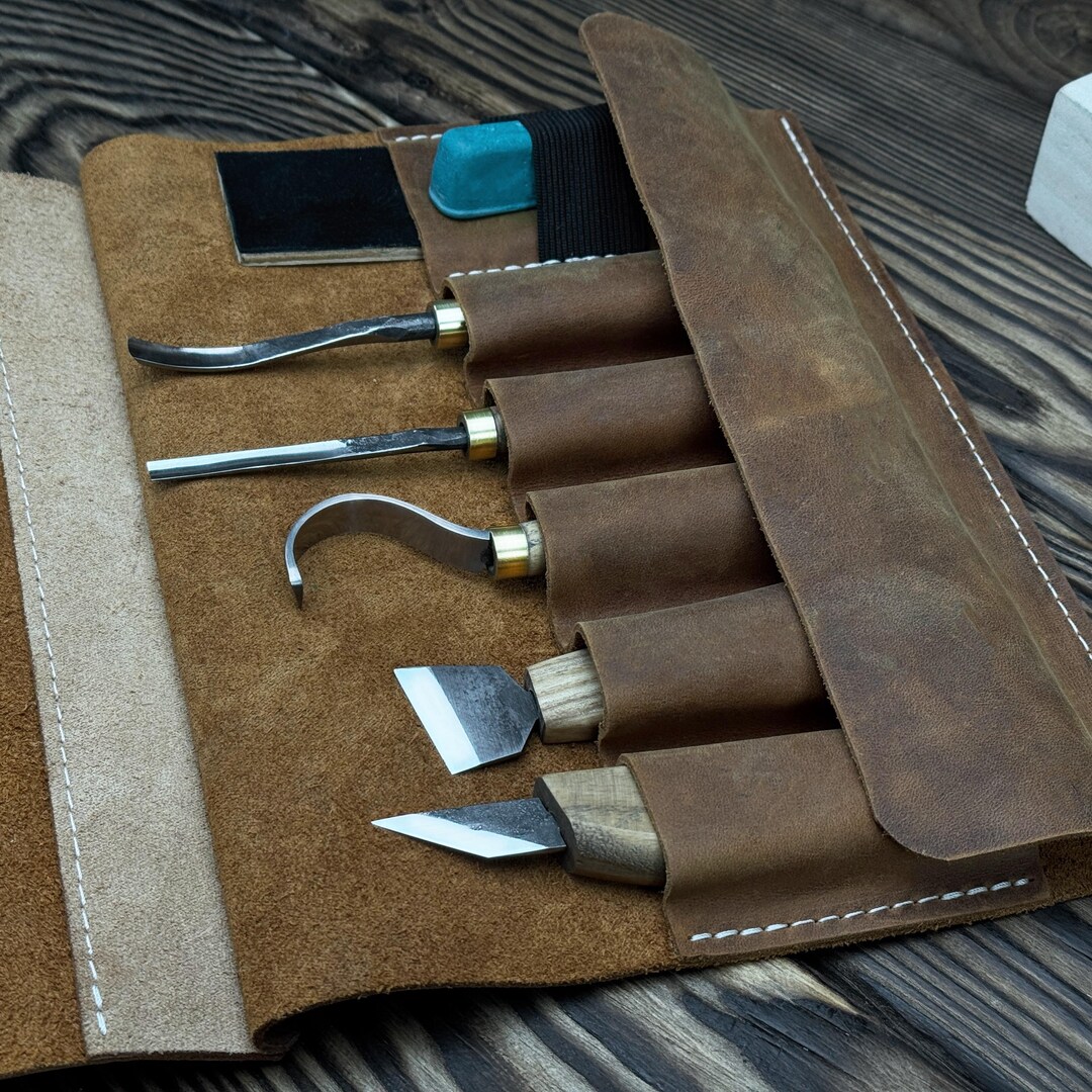 Hand-forged Chip Carving Tool Set. Wood Carving Tools. Carbon Steel ...