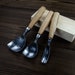 Hand Forged Bent Gouges. Spoon Carving Gouges. Wood Carving Tools. Bowl ...