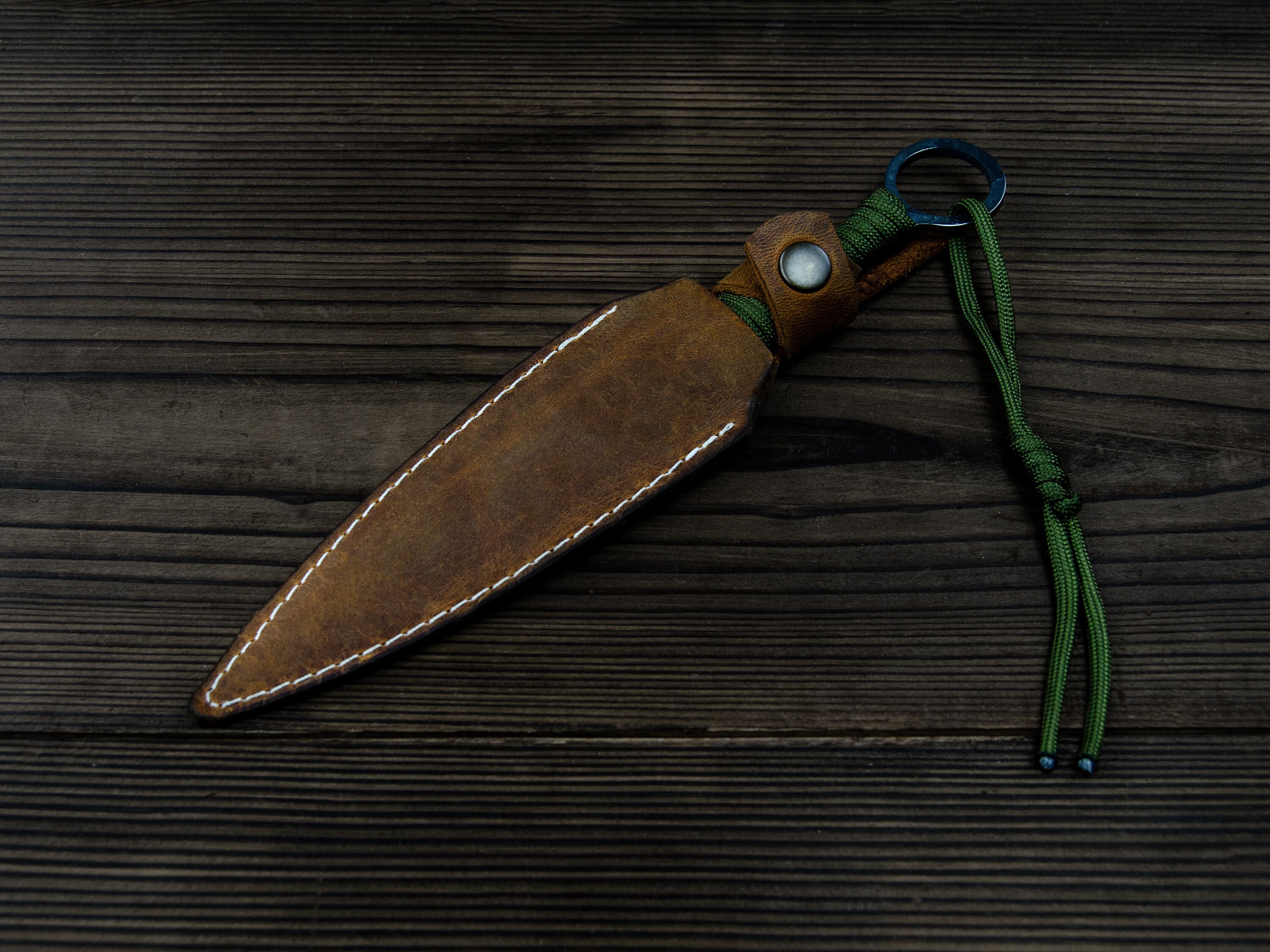 Hand Forged Throwing Knife. Sharp Knife for Camping. Ninja Kunai. Boot ...