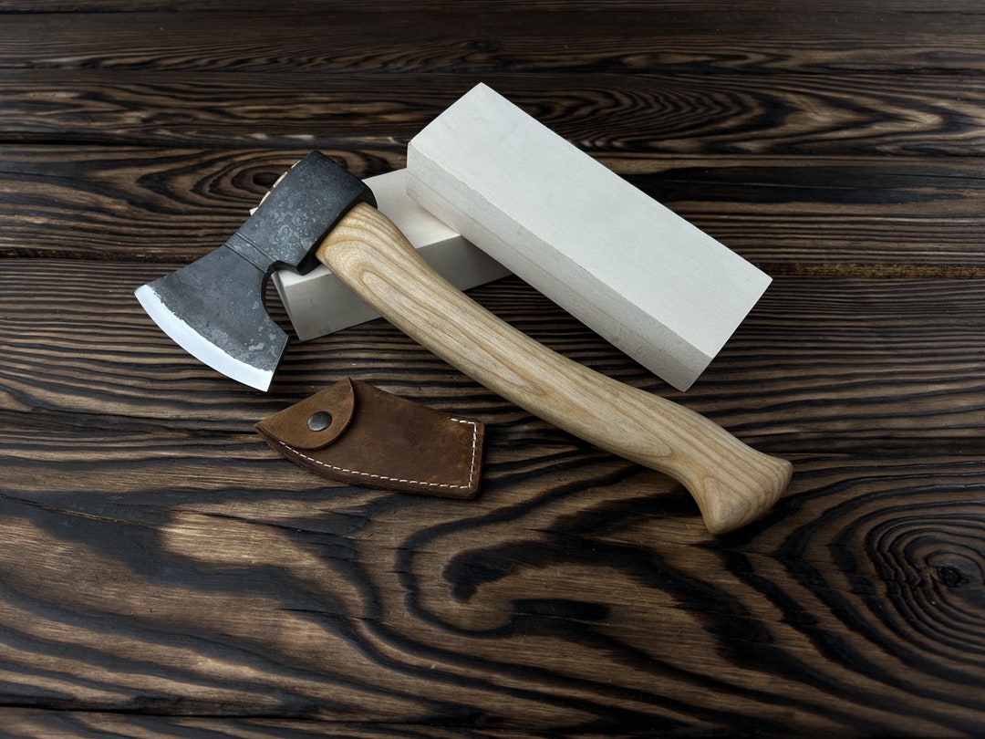 Hand-forged Wood Carving Axe. Spoon Carving Axe. Carbon Steel Blade ...