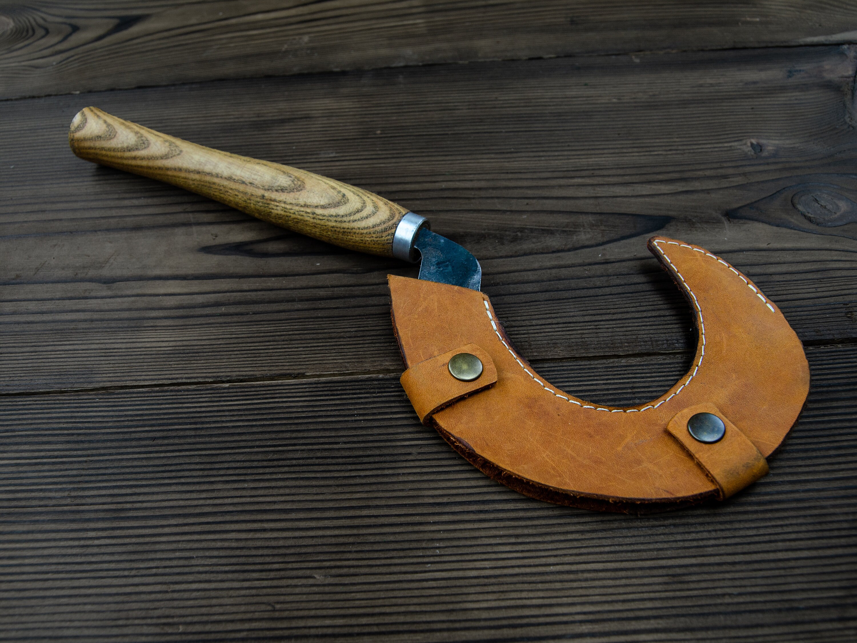 Small Hand Forged Sickle. Harvest Crops and Clear Overgrowth. Garden ...