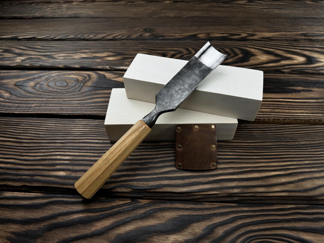 Hand Forged Wood Carving Gouge. Sculptural Carving. Ergonomic Ash ...