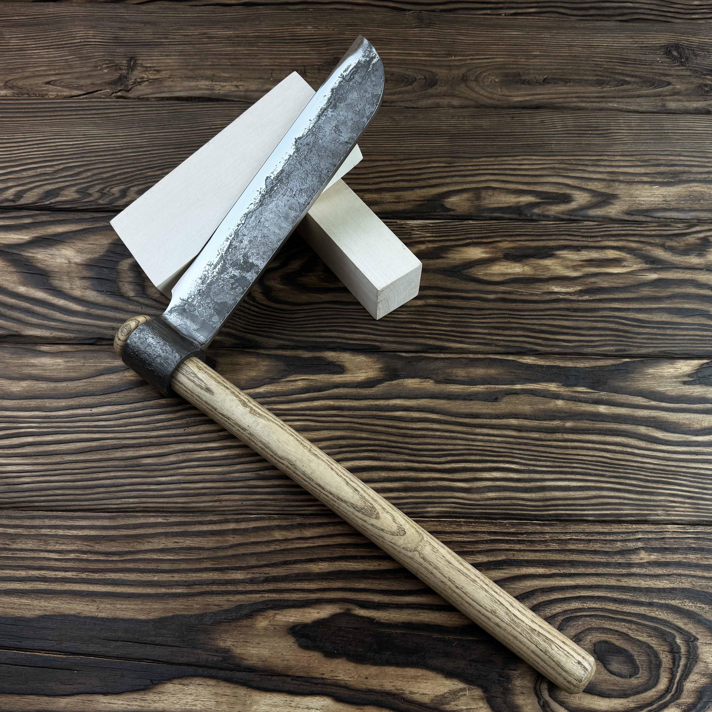 Hand-forged Splitting Froe. Woodworking Tool. 52100 Carbon Steel Blade ...