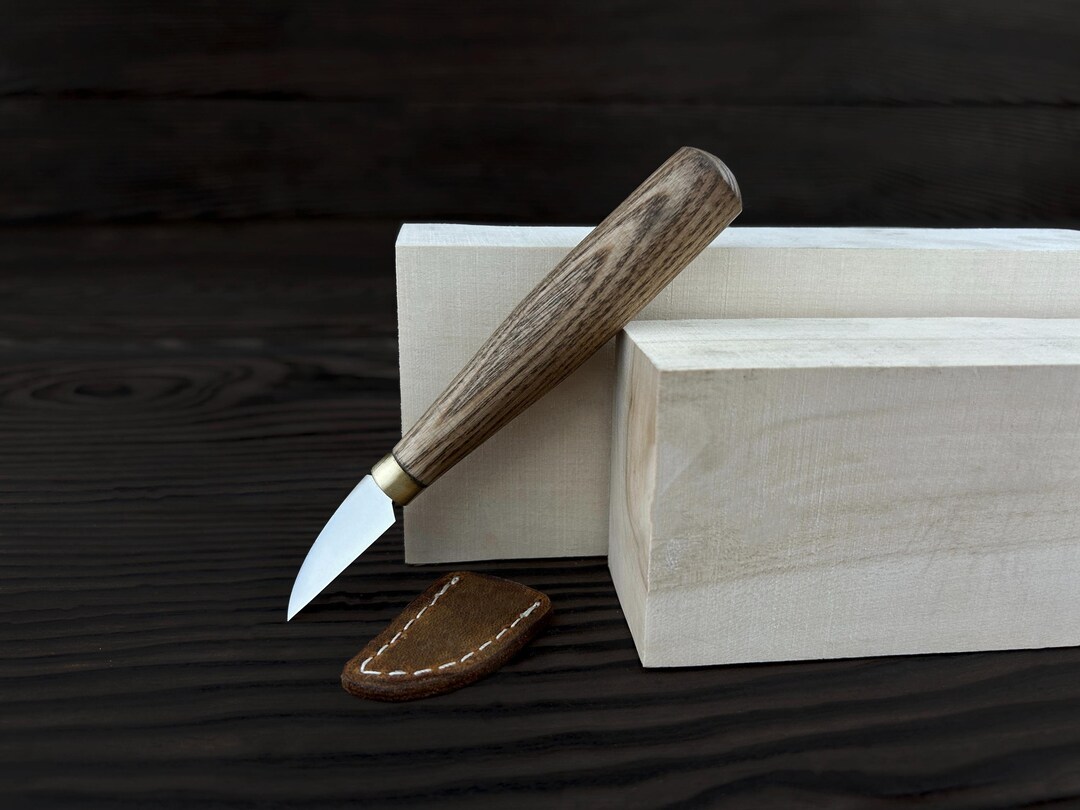 Hand-forged Chip Carving Knife. Wood Carving for Detail Knife. Carbon ...