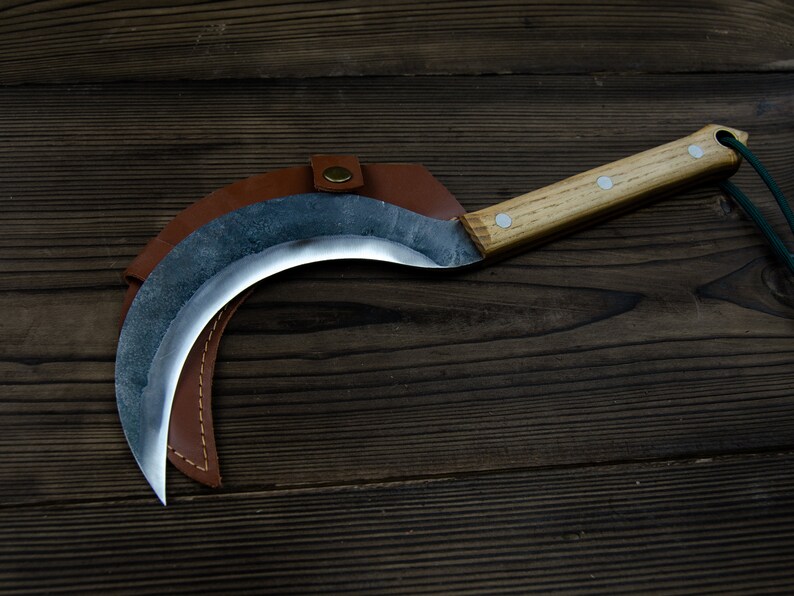 Forged Small Sickle. Gardening Tools. Herb Knife. Harvesting Crops ...