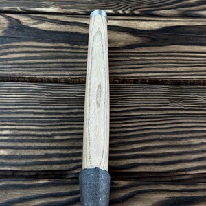 Hand-forged Slick Chisel. Timber Framing Tool. Carbon Steel Blade. Ergonomic Ash Handle ...
