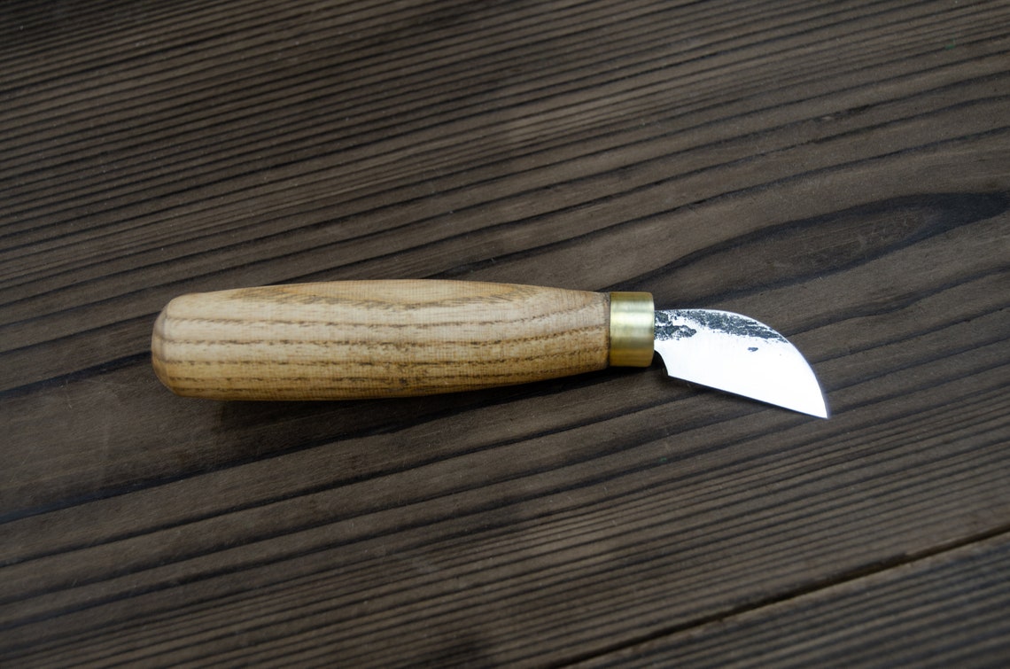 Hand Forged Chip Carving Knife. Perfect for Chip Carving, Spoon, and ...