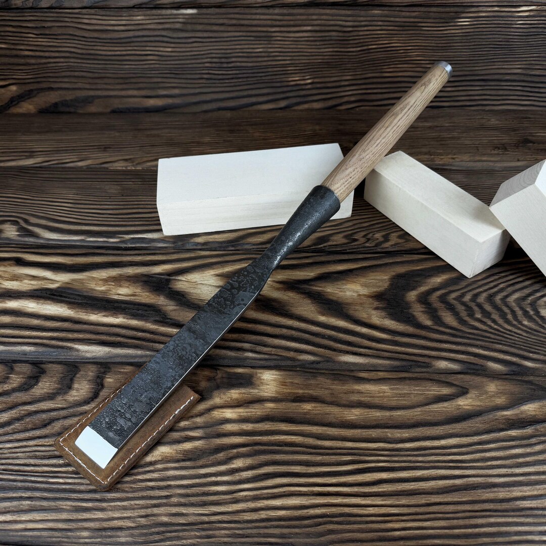 Hand-forged Timber Framing Slick Chisel. Carpentry Tools. Carbon Steel ...
