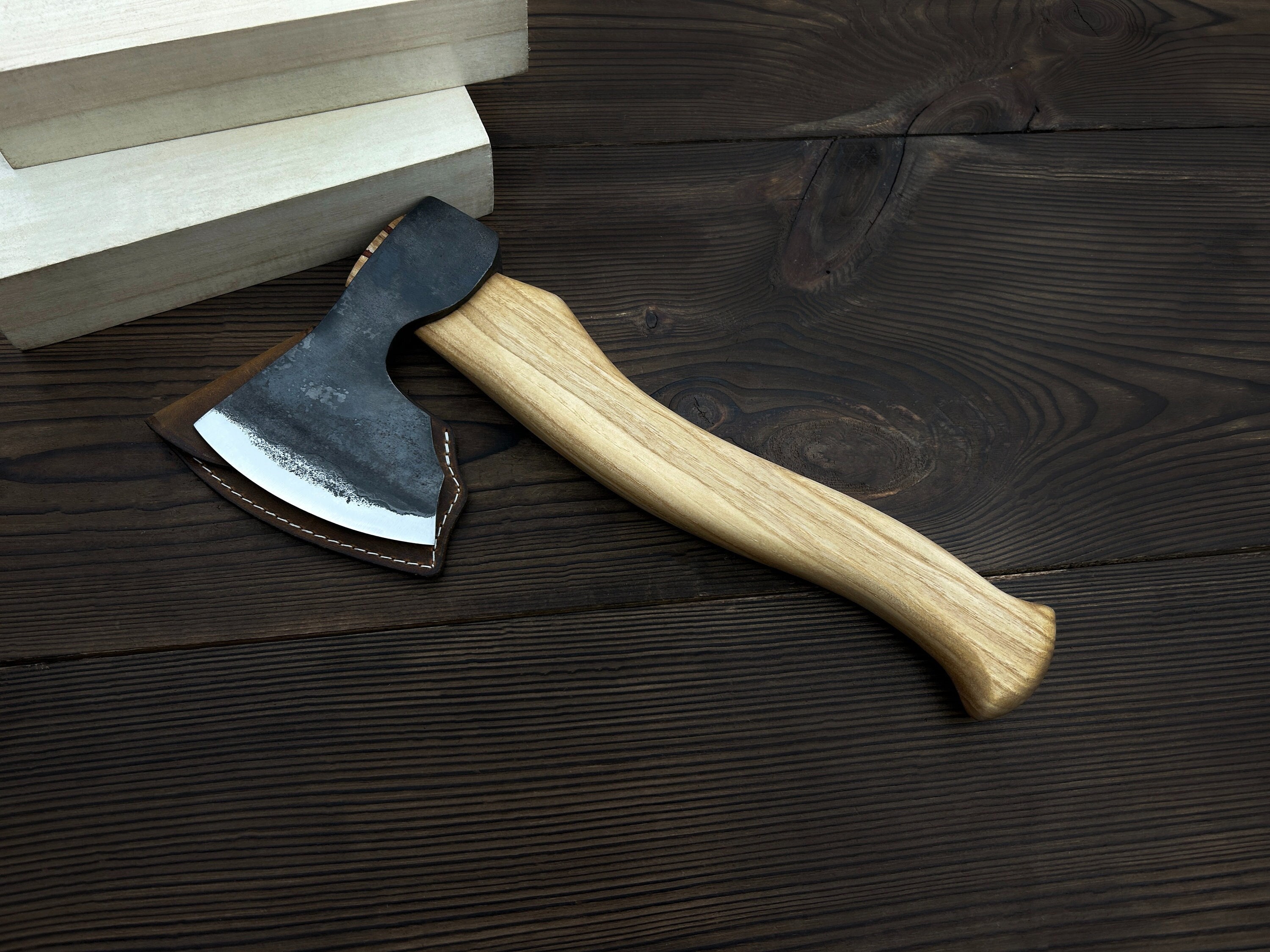 Hand Forged Carving Axe. Spoon Carving Axe. Wood Carving Tool. Chopping ...