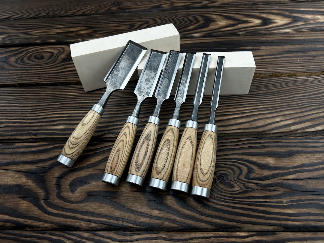 Hand Forged Chisels. Wood Carving Tools for Craftsmen. Woodworking ...