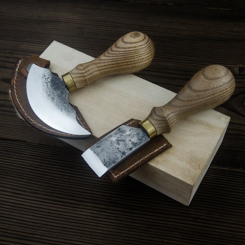 Leather Skiver - Etsy