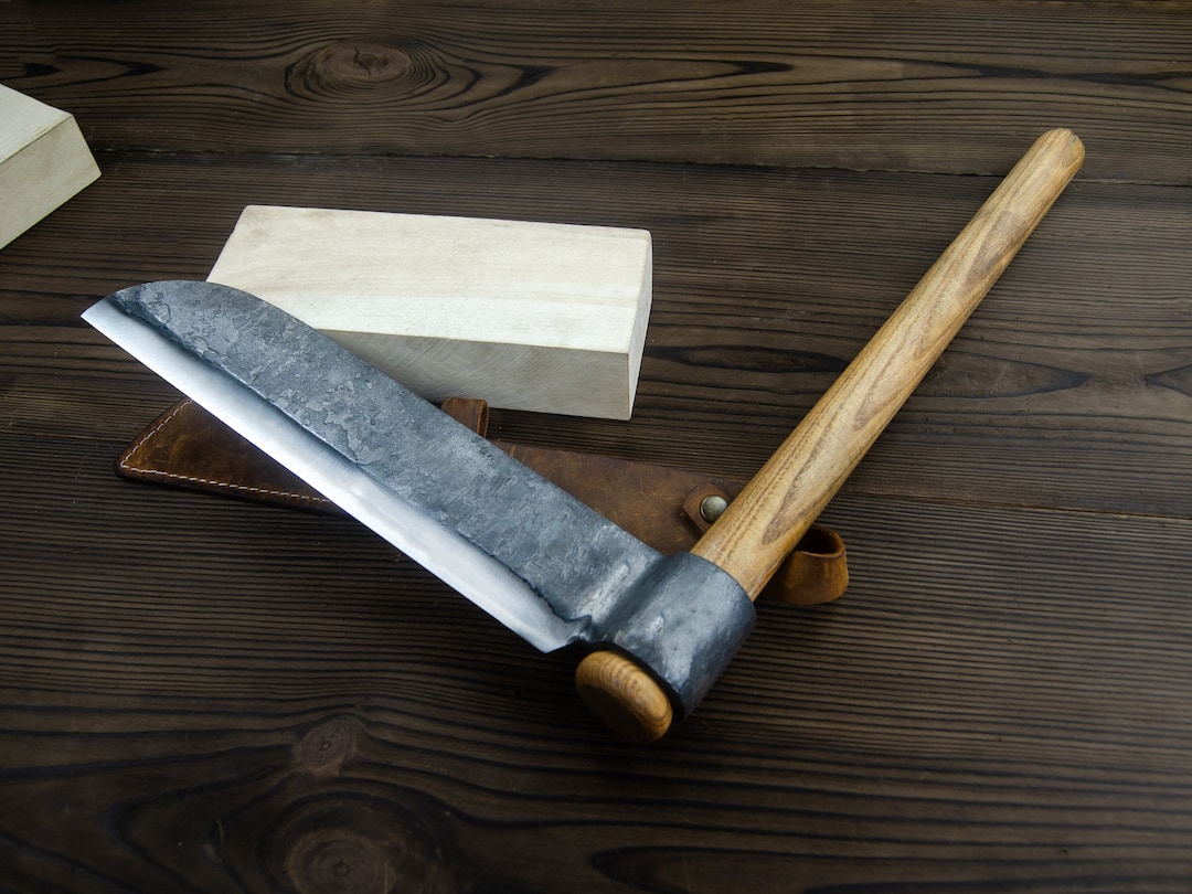 Hand Forged Splitting Froe. Woodworking Tool. Wood Splitting Froe ...