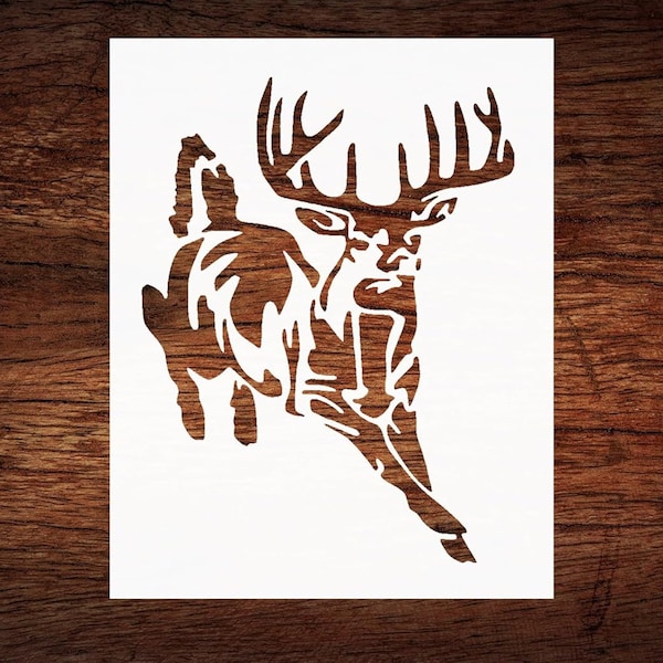 Deer Stencils - Etsy