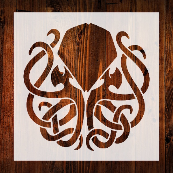 Octopus Stencil - Etsy