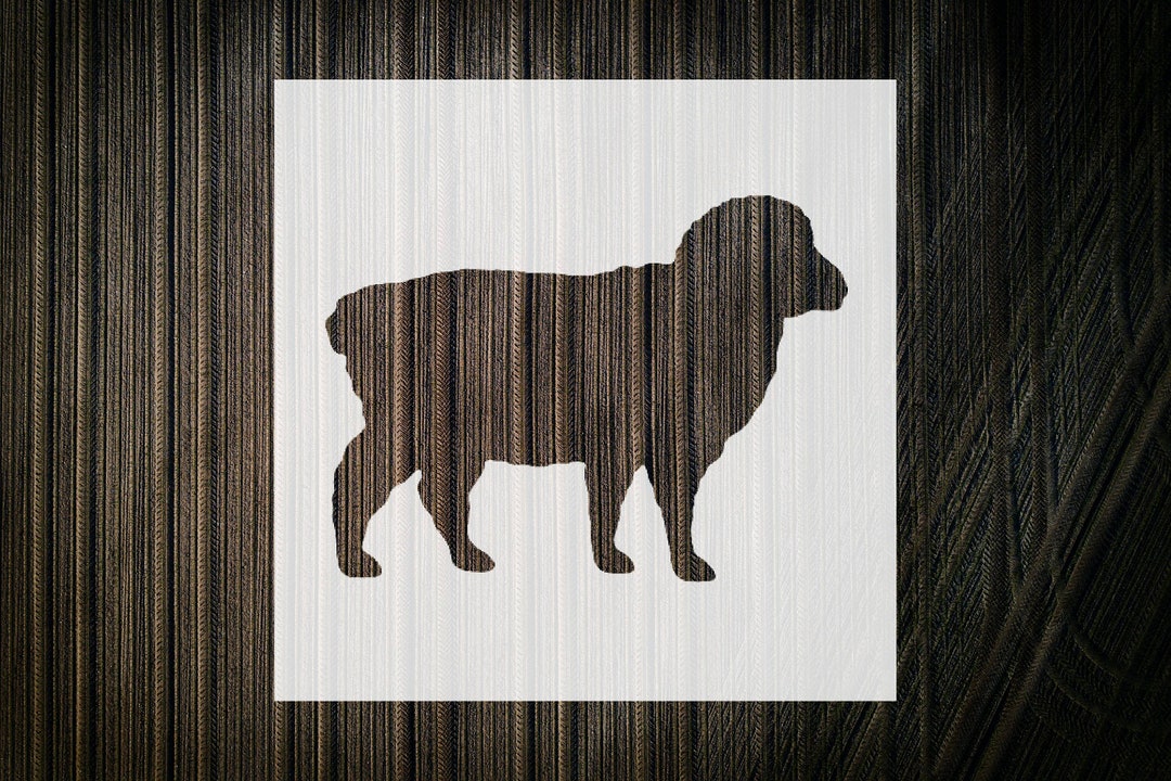 Sheep Stencil Reusable Plastic 4-inch Template for Crafts and DIY ...