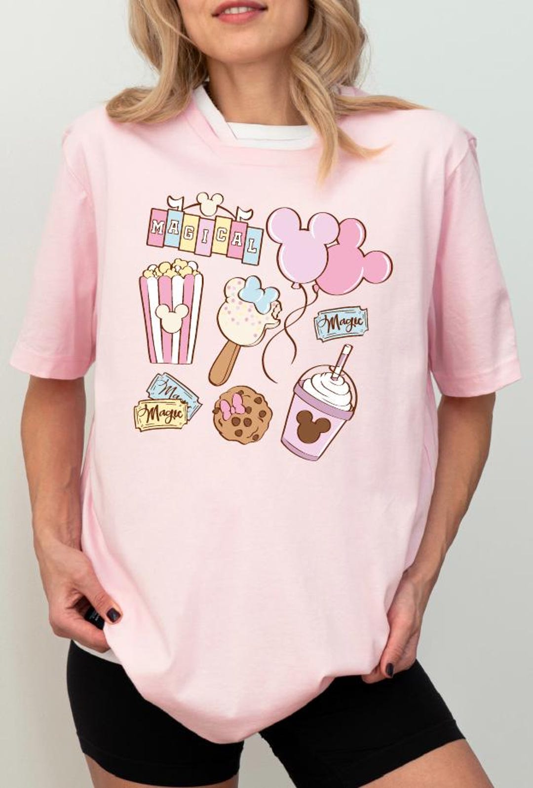 Disney Snacks Shirt, Magical Snack T-shirt, Disney Mickey Ears T-shirt ...