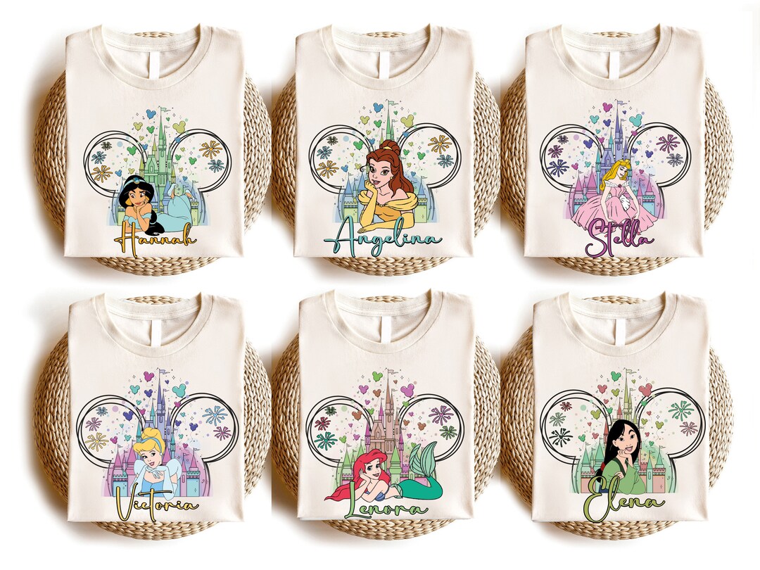 Disney Princess Shirt, Disneyland Girls Trip Shirt, Disney Castle Shirt ...