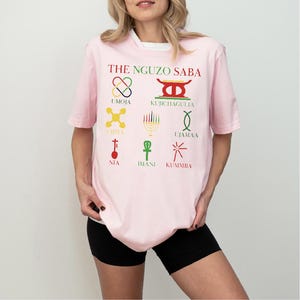 The 7 Principles of Kwanzaa Shirt, Celebration of African Heritage ...