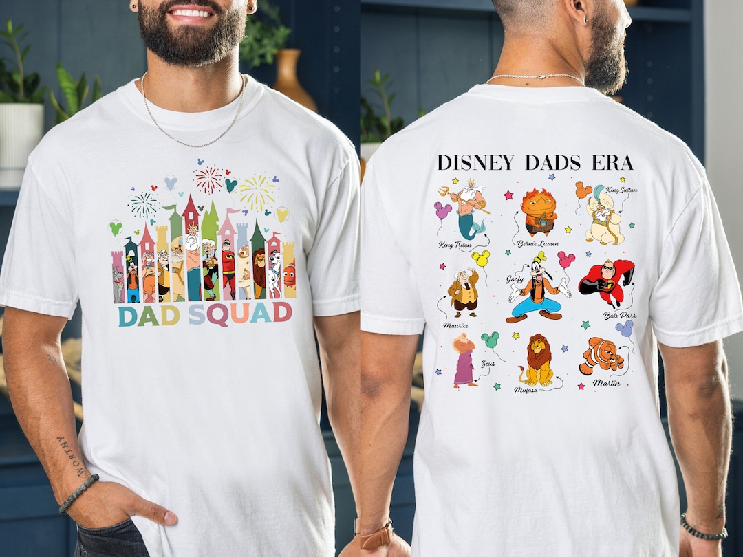 Disney Dads Era Shirt, Dad Squad Shirt, Disneyland Daddy Castle Tee ...