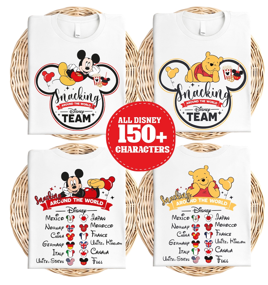 Snacking Around the World T-shirt, Epcot International Food & Wine ...
