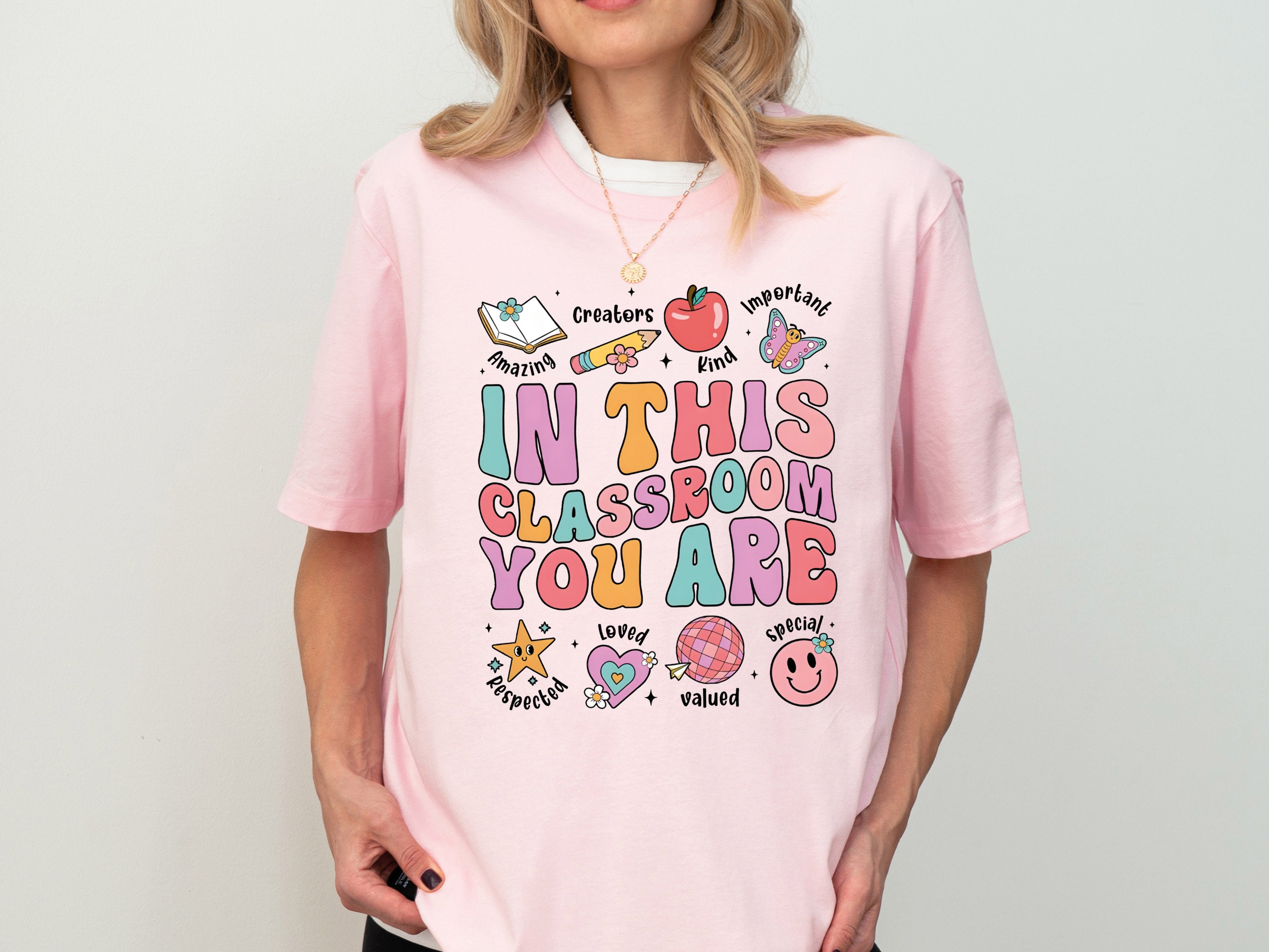 Groovy Teacher Shirt, in This Classroom You Are, First Day of School ...