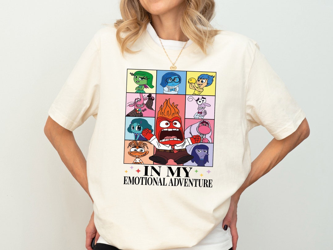 Disney Anger Inside Out Shirt, in My Emotional Era Shirt, Inside Out ...