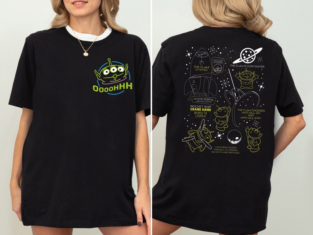 Retro Aliens Shirt, Pizza Planet Shirt, Pixar Shirt, Family Trip Shirt ...