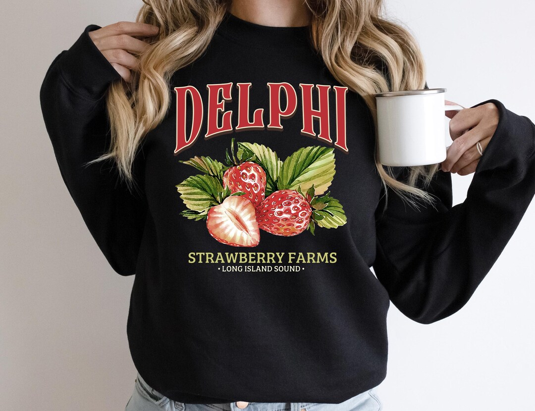 Delphi Strawberry Farms Sweater, Book Lover Hoodie, Percy Jackson the ...