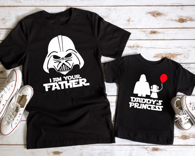 I Am Your Father Daddy's Little Princess Shirt, Star Wars Fathers Day ...