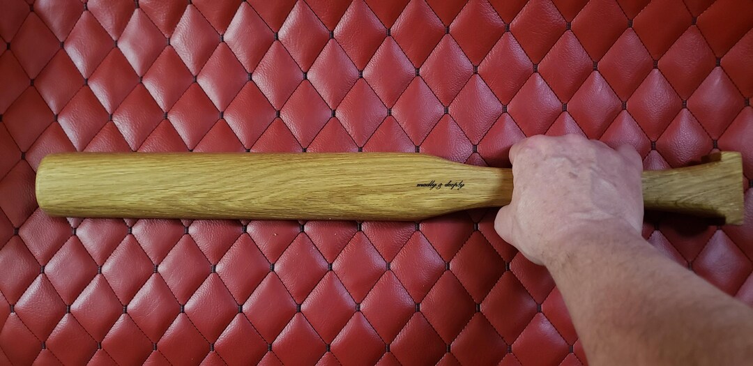 The Whackbat – Baseball Bat Wooden Paddle for Brutal Impact Play. Flat ...