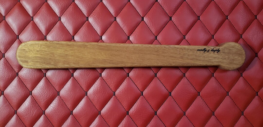 The Punisher: Handmade Compact Wooden Bat BDSM Spanking Impact Play ...