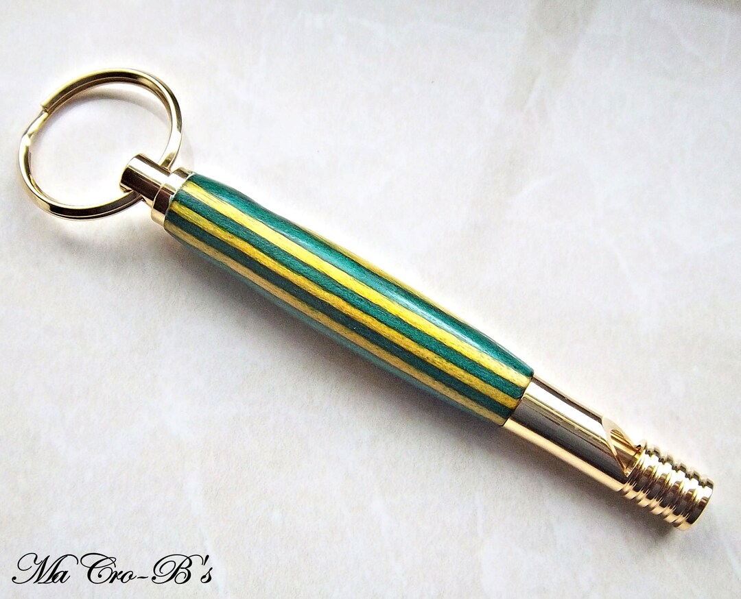 Security Safety Emergency Whistle Keychain in Yellow and Green - Etsy