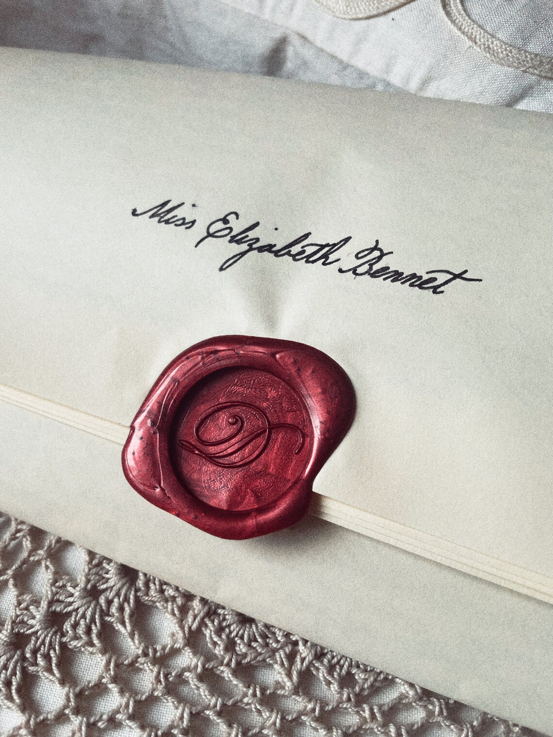 Handwritten Mr. Darcy Letter to Elizabeth Bennet Complete Pride and ...