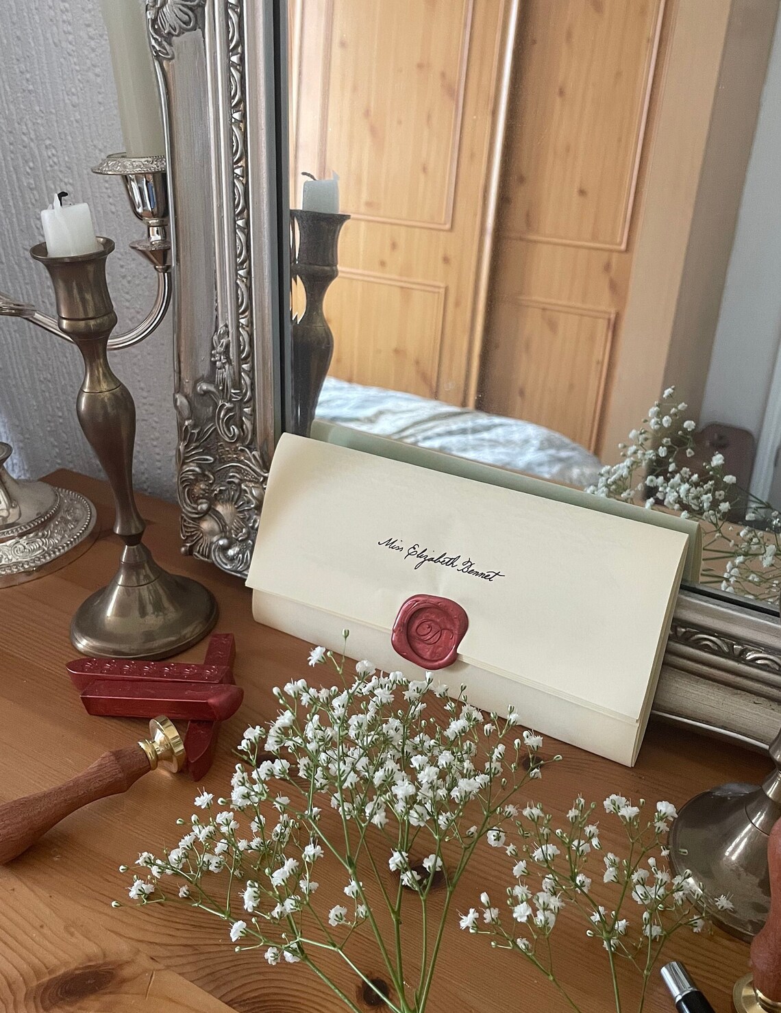 Handwritten Mr. Darcy Letter to Elizabeth Bennet Complete Pride and ...