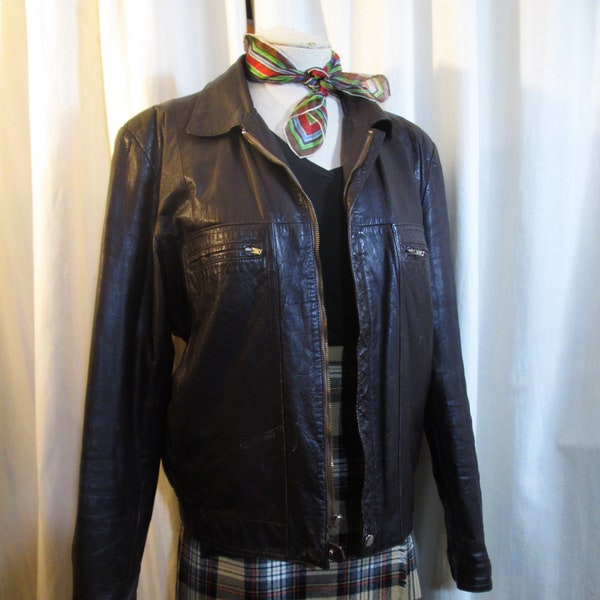 70s Style Bomber Jacket - Etsy