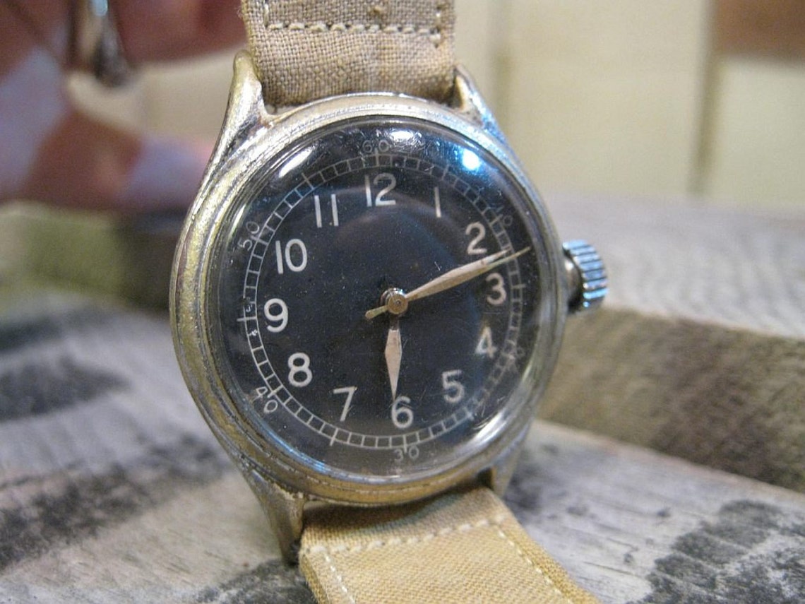 Bulova Type A 11 military vintage watch 17 jewels 1940s WWII | Etsy