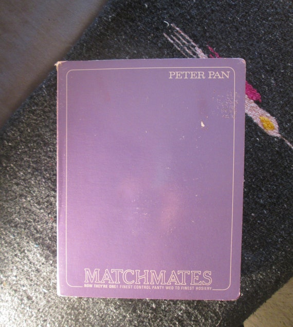 60s Vintage Pantyhose girdle panty Peter Pan white pa… - Gem