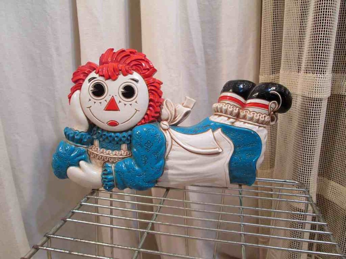 70s Raggedy Ann Wall Decor Classic Rag Doll Bobbs Merrill 1977 - Etsy