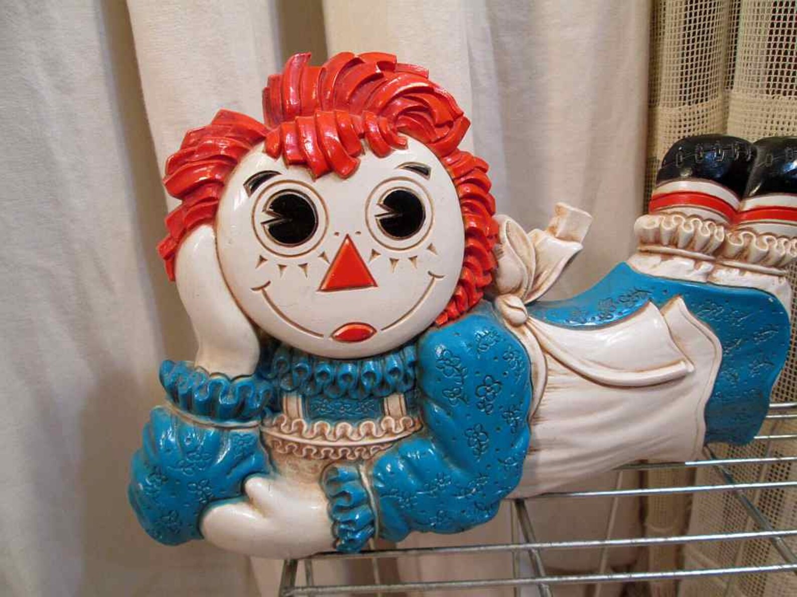 70s Raggedy Ann wall decor classic rag doll Bobbs Merrill 1977 | Etsy
