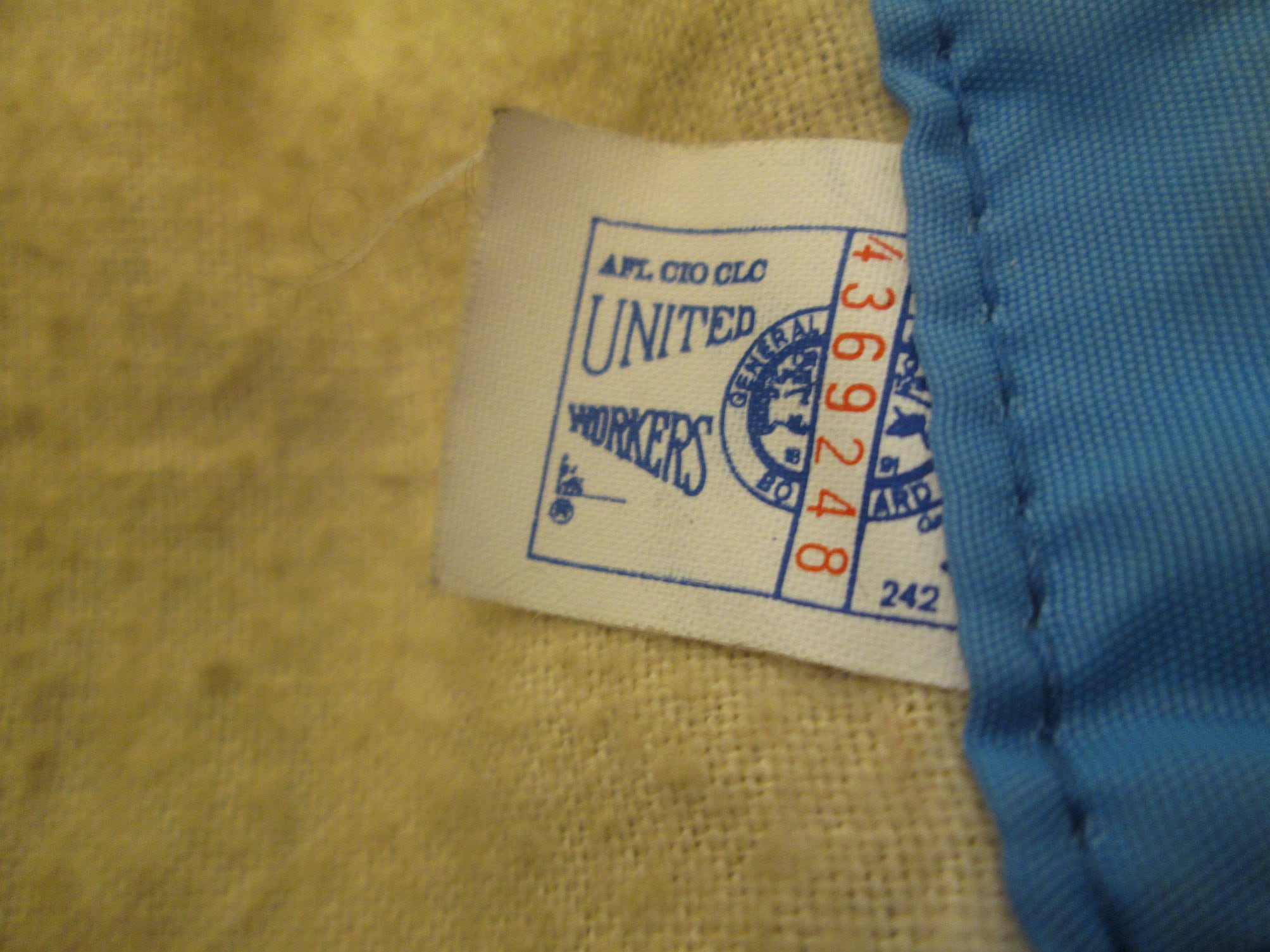 Blue Nylon Parka 70s Vintage King Louie Jacket Charles Chainstitch ...
