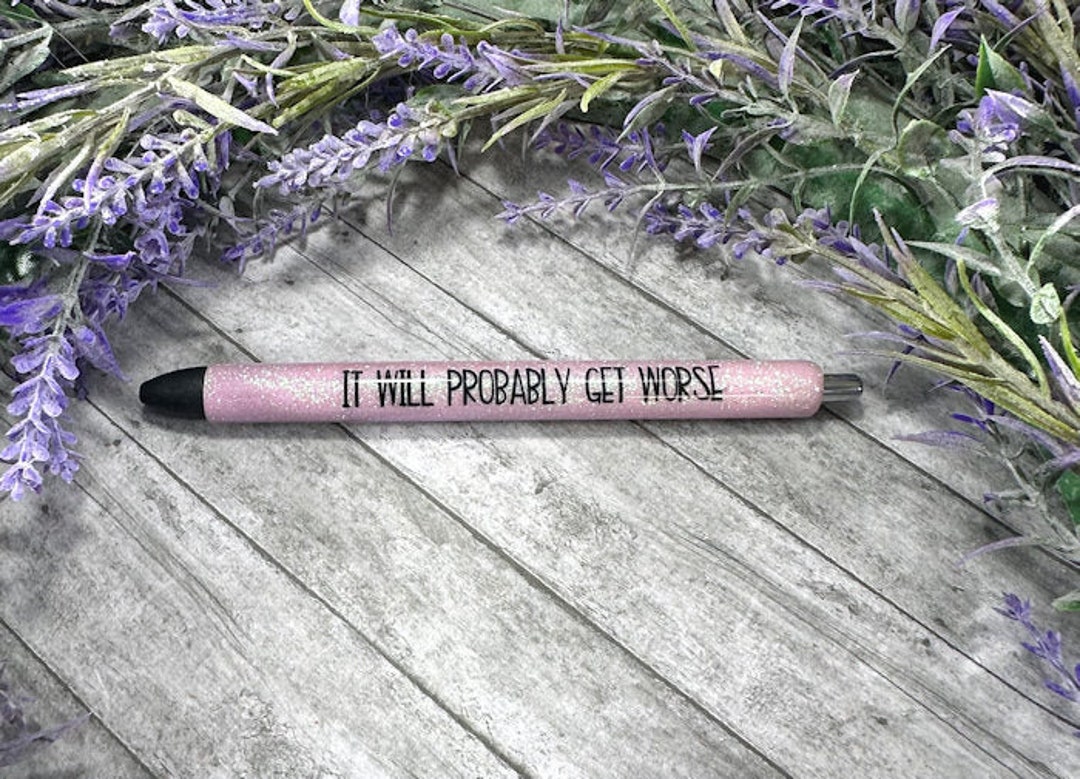 Handmade Office Words Pen With Free Refill 2 - Etsy