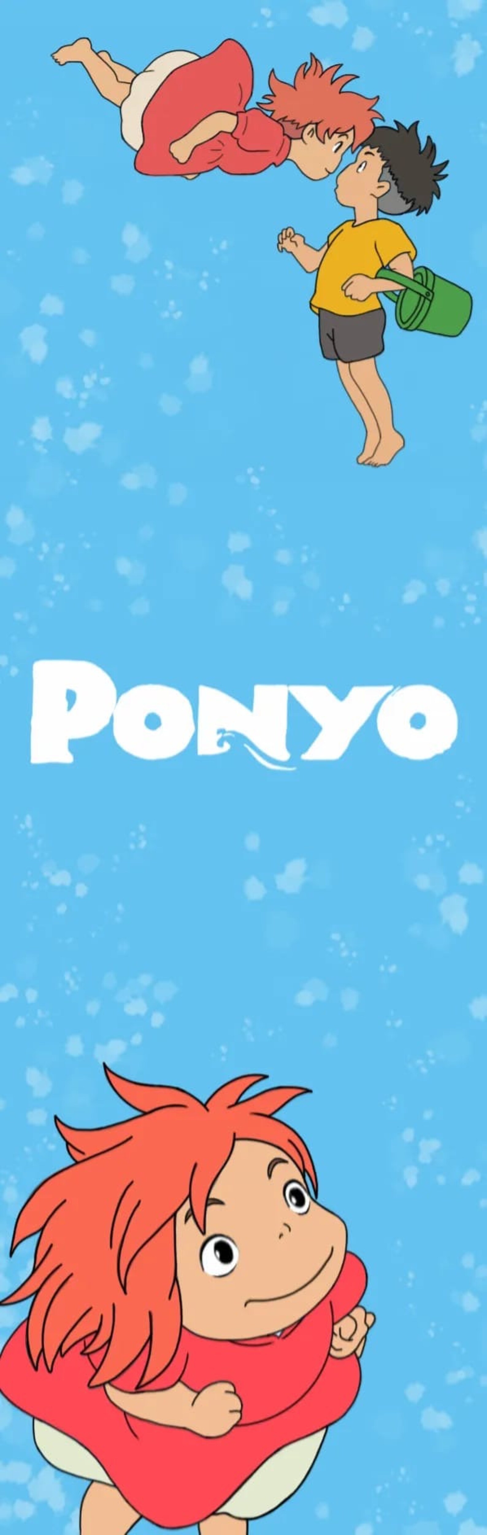 Ponyo Digital Bookmark Download - Etsy