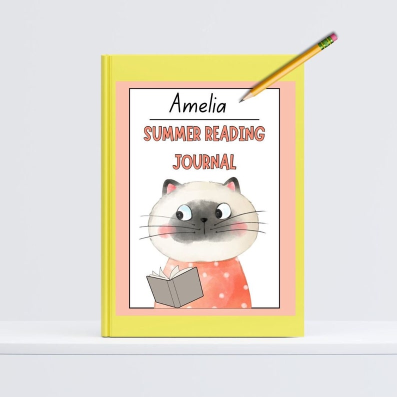 Kids Summer Reading Journal - 9 Page Instant Download Book Tracker ...