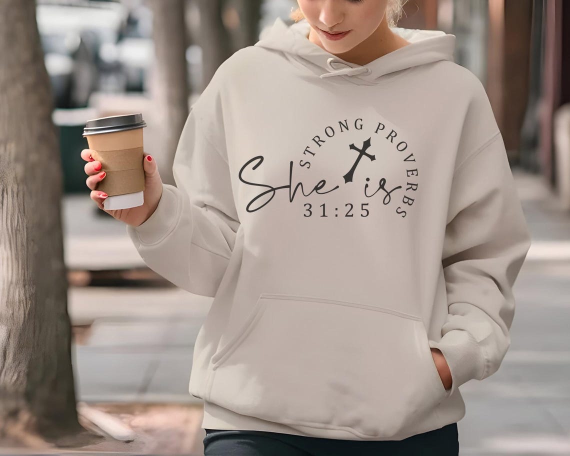 Christian SVG PNG She is Strong, Christian Svg, Religious Svg Png ...